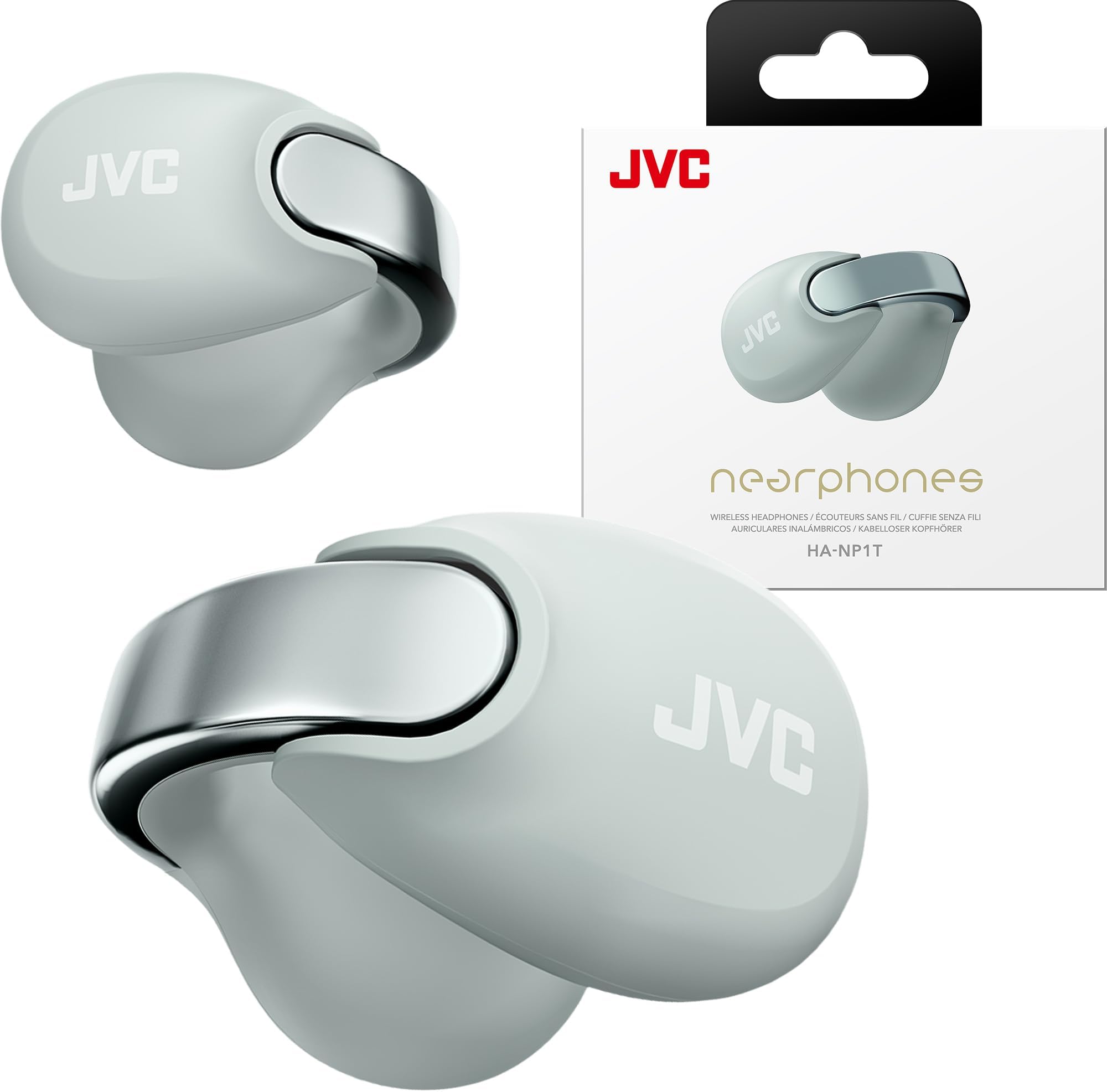 Amazon.com: JVC Nearphones Open Ear True Wireless Headphones - Open Ear ...
