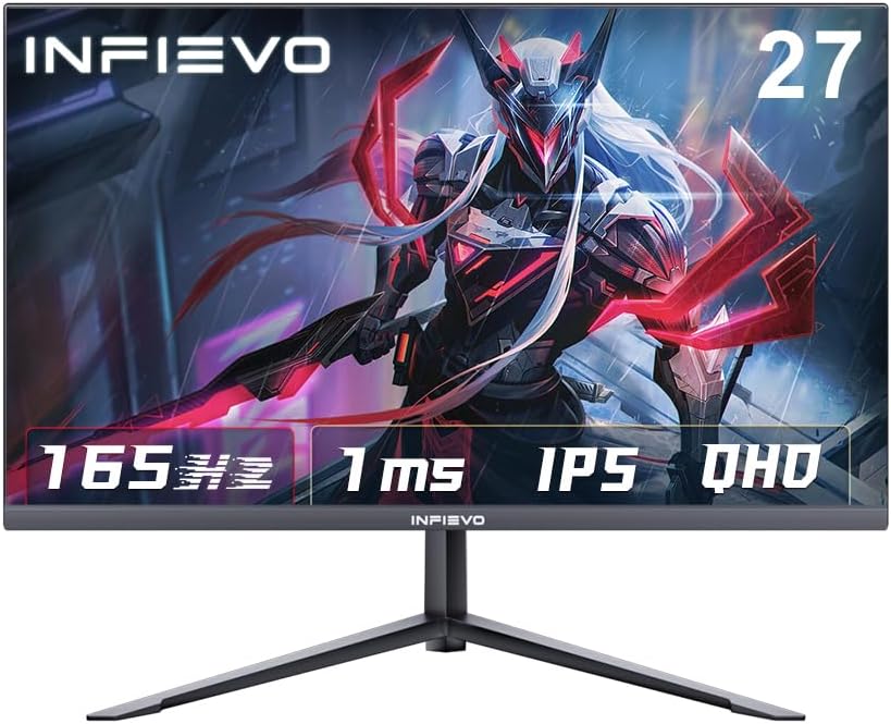 Amazon.com: KTC 27 Inch QHD Computer Monitor, 2K 100Hz IPS Gaming ...