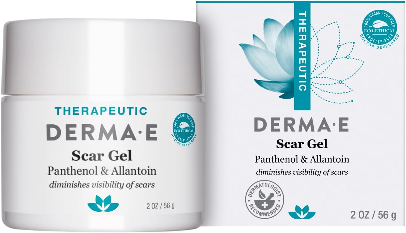 Amazon.com : Derma E Scar Gel – Scar Treatment for Face – Hydrating ...