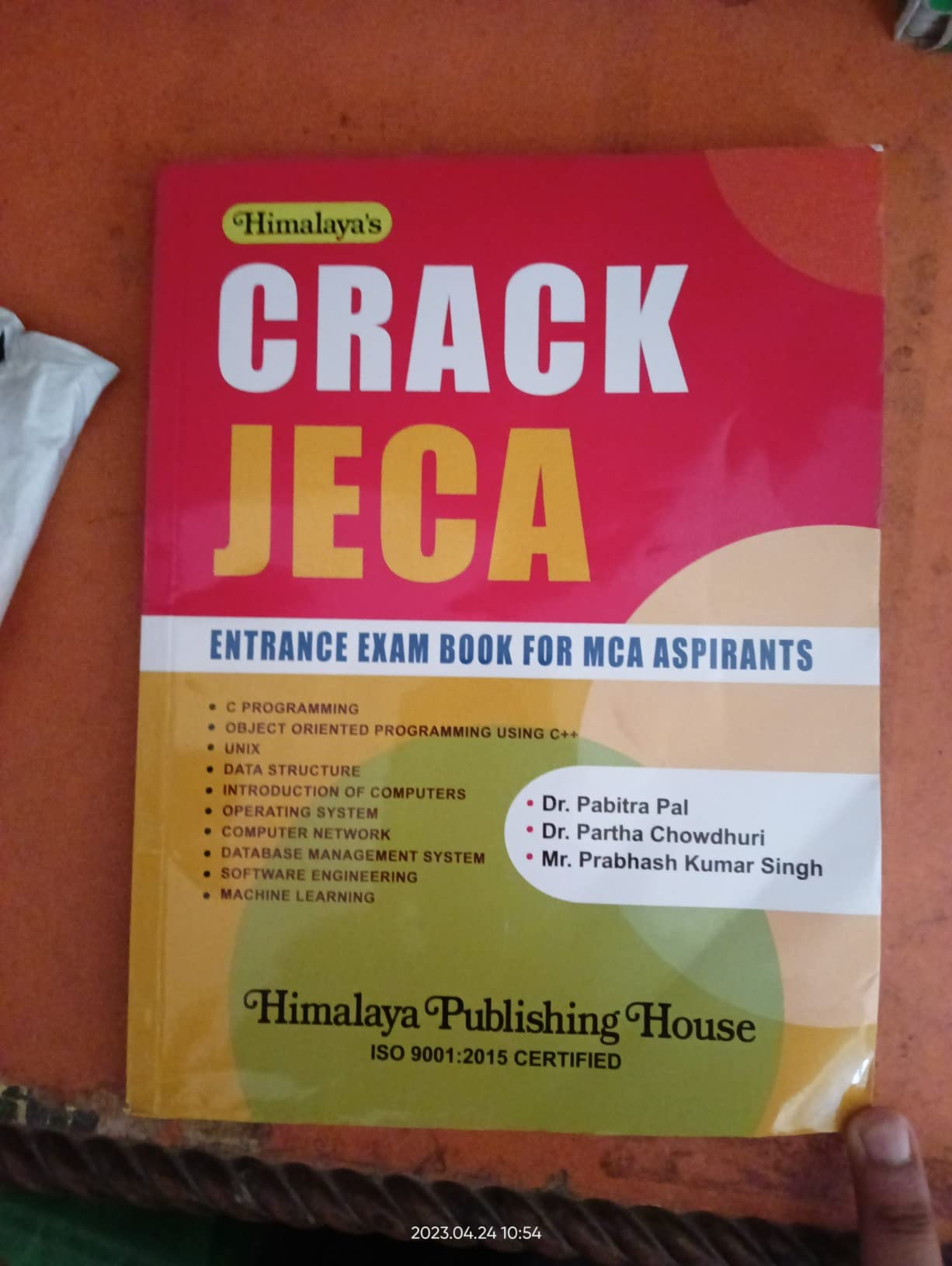 Buy CRACK JECA (Entrance Exam Book for MCA Aspirants) Book Online at ...