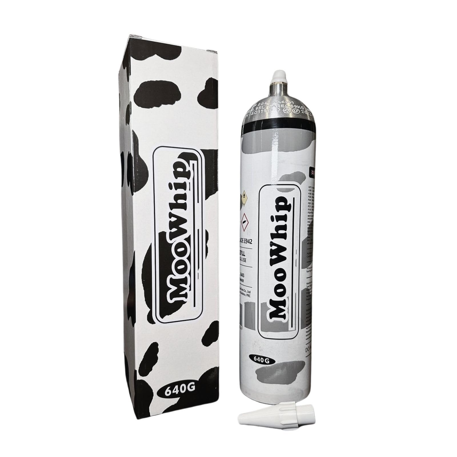 Amazon.com: MooWhip! 640g Whipped Cream Tank, Aluminum Tank, Quality ...