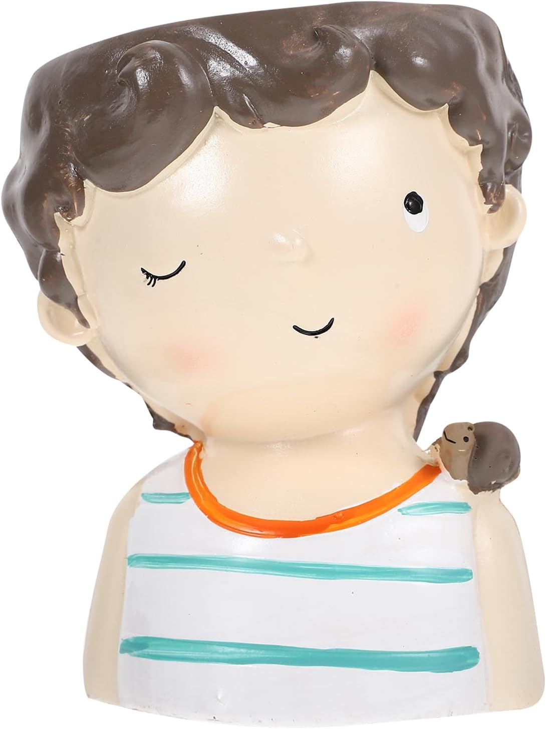 Amazon.com : GANAZONO Planter Human Face Plant Flower Cactus Succulent ...