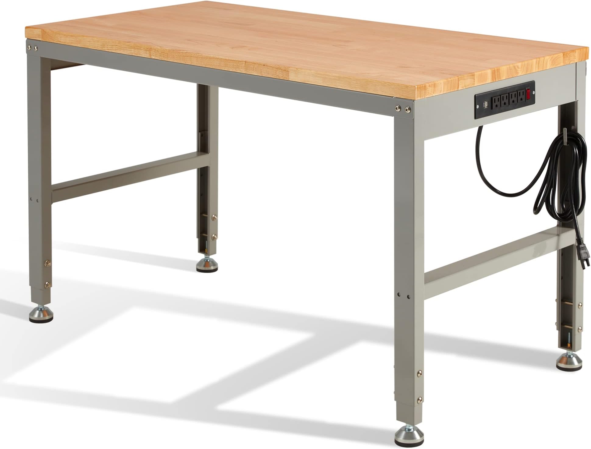 WEN WB4723 48-Inch Workbench with Power Outlets and Light - Amazon.com