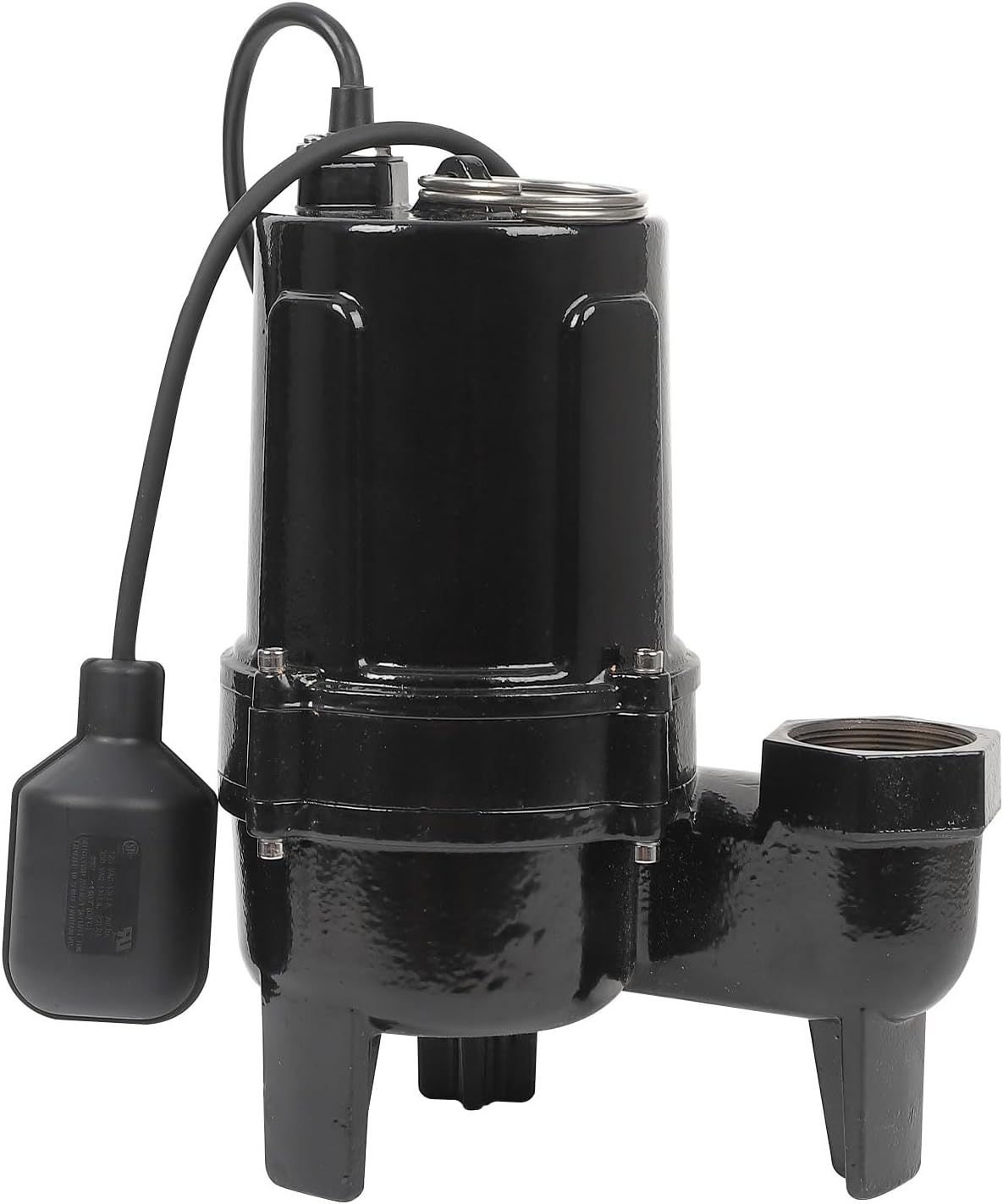 Amazon.com : 1 3/4 HP Submersible Sewage/Effluent Pump, 7272GPH Cast ...