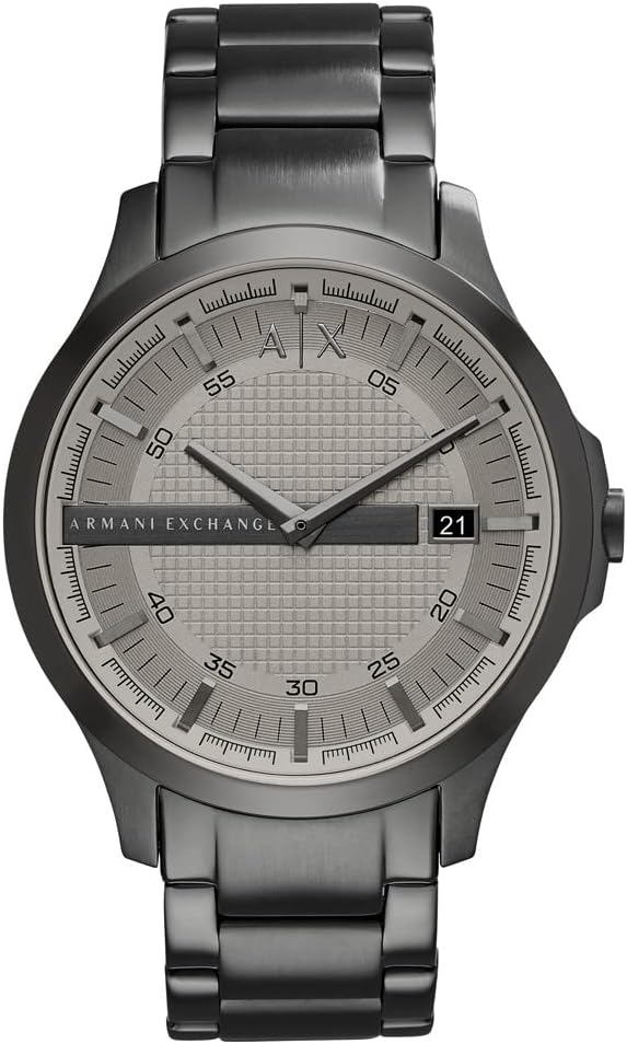 Buy Armani Exchange Stainless Steel Analog Grey Dial Men Watch-Ax2194 ...