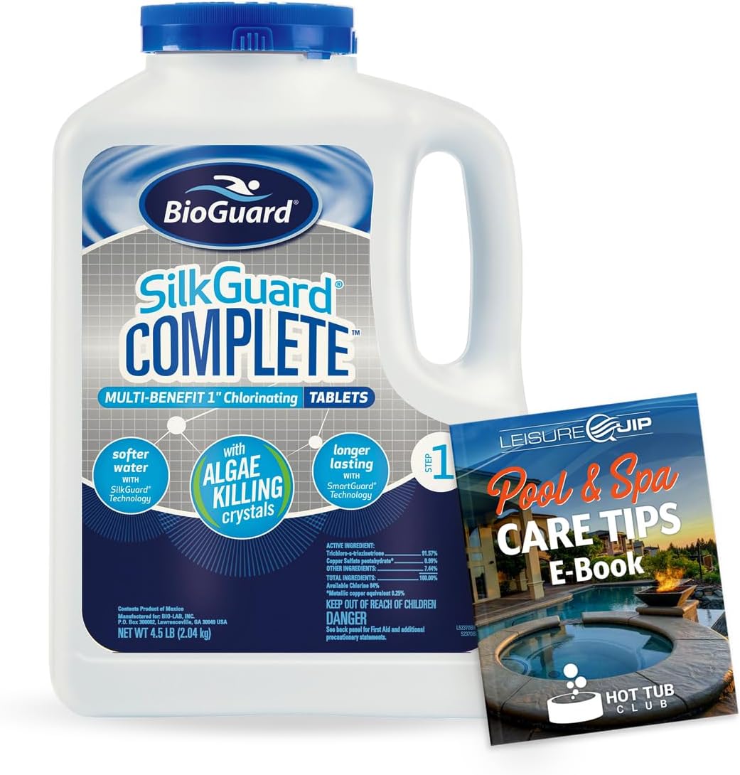 Amazon.com : BioGuard® SilkGuard Complete® 1" Chlorinating Tablets 4.5 ...
