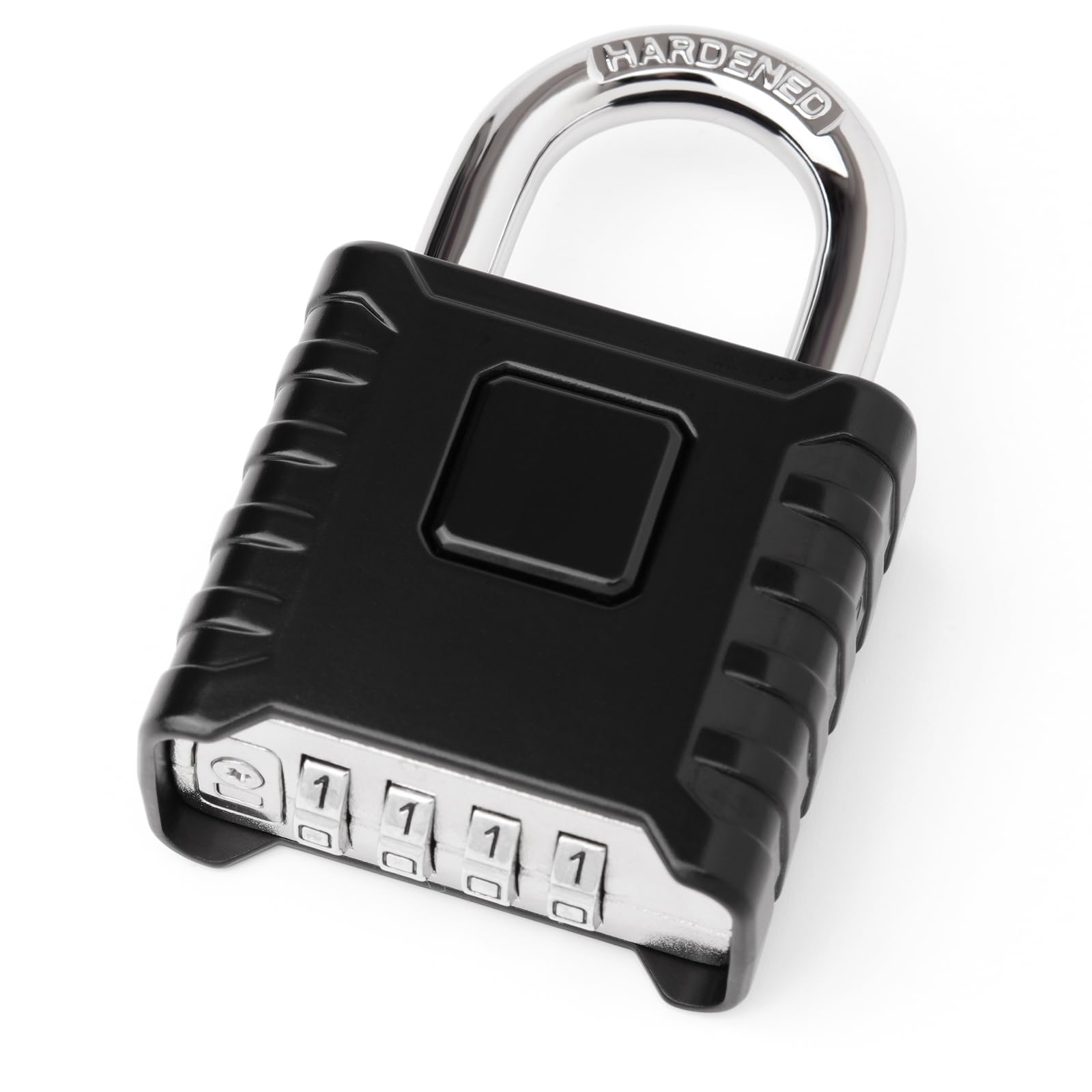 Weielt Heavy Duty Combination Padlocks Outdoor, 52mm Stainless Steel 4 ...