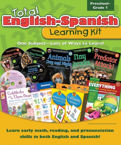 Total English-Spanish Learning Kit (Total Learning Kits) Preschool ...