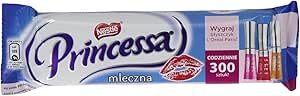 Princessa Wafer Bar Covered with Milk Chocolate with Cocoa Cream 35 g ...