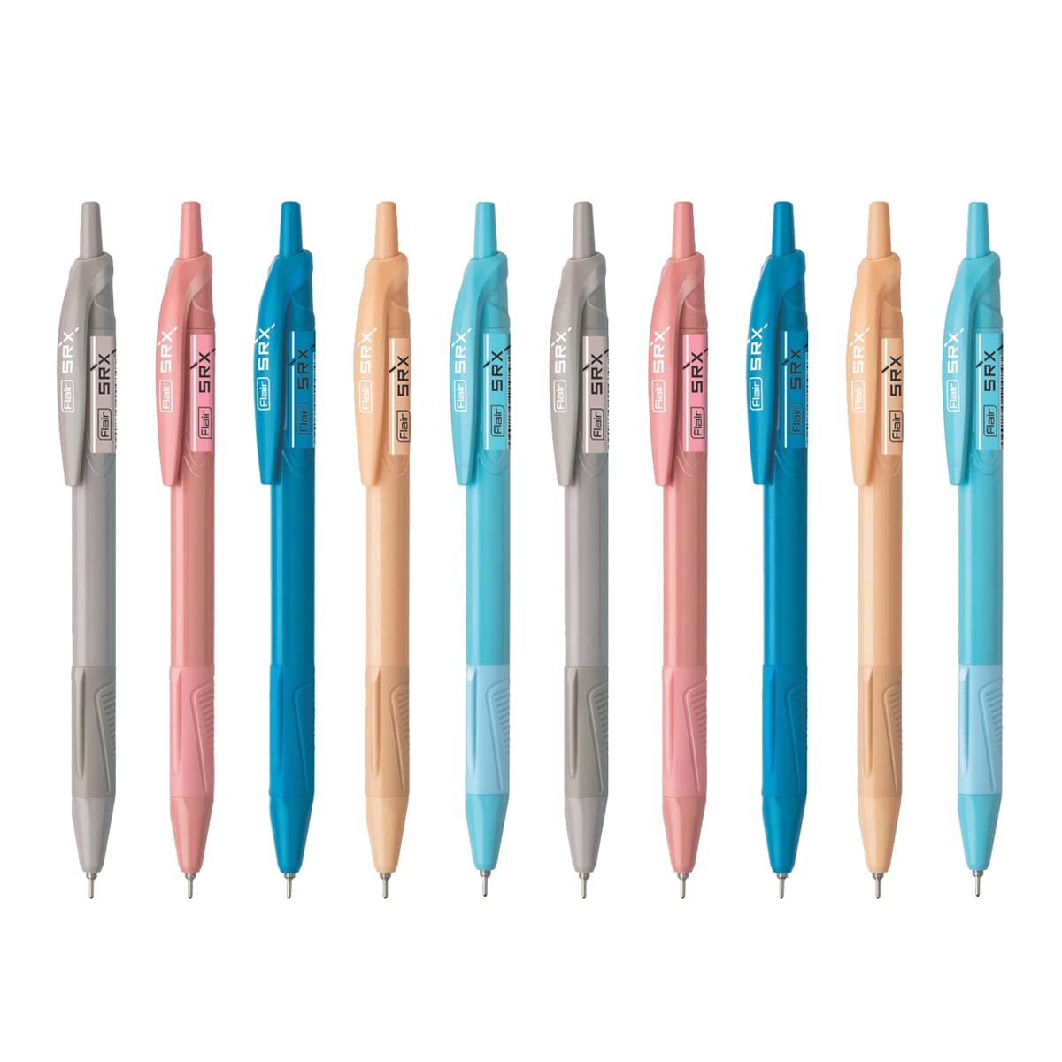 Amazon.com : FLAIR SRX Ball Pen Box Pack | 0.7 mm Tip Size ...