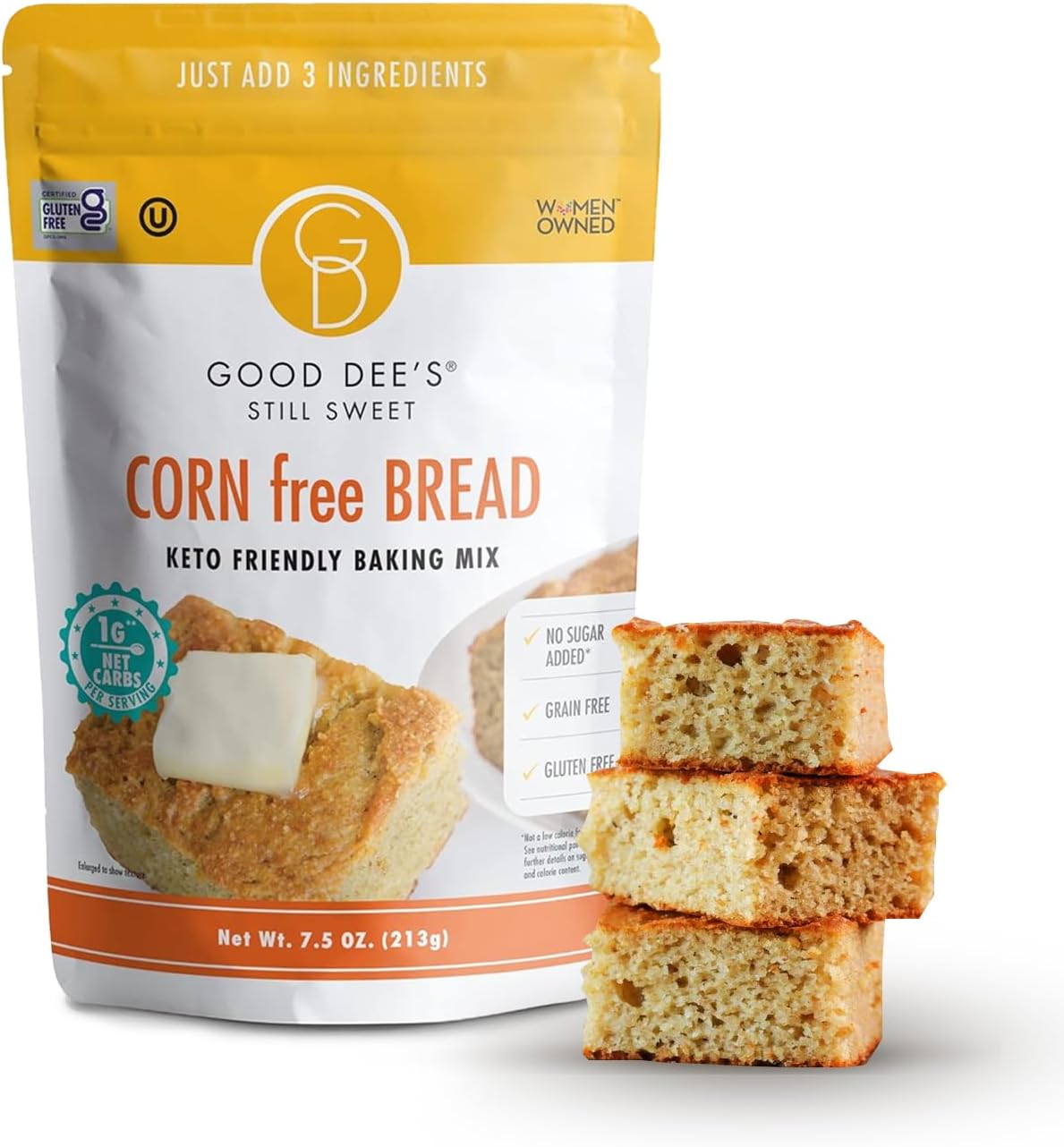 Amazon.com: 5 Pounds Krusteaz Homestyle Cornbread Mix Just Add Water ...