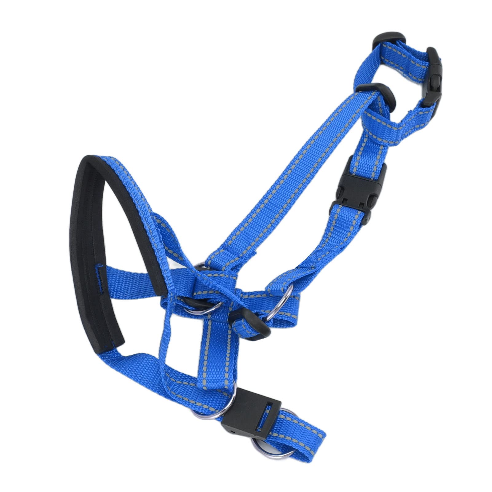 1 x RAW Customer Returns Dog Head Collar Dog Head Halter with Safety S ...