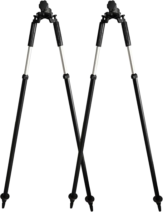 Amazon.com: 2 Pack Telescopic Bipod GPS Rover Rod Bipod for RTK GNSS ...