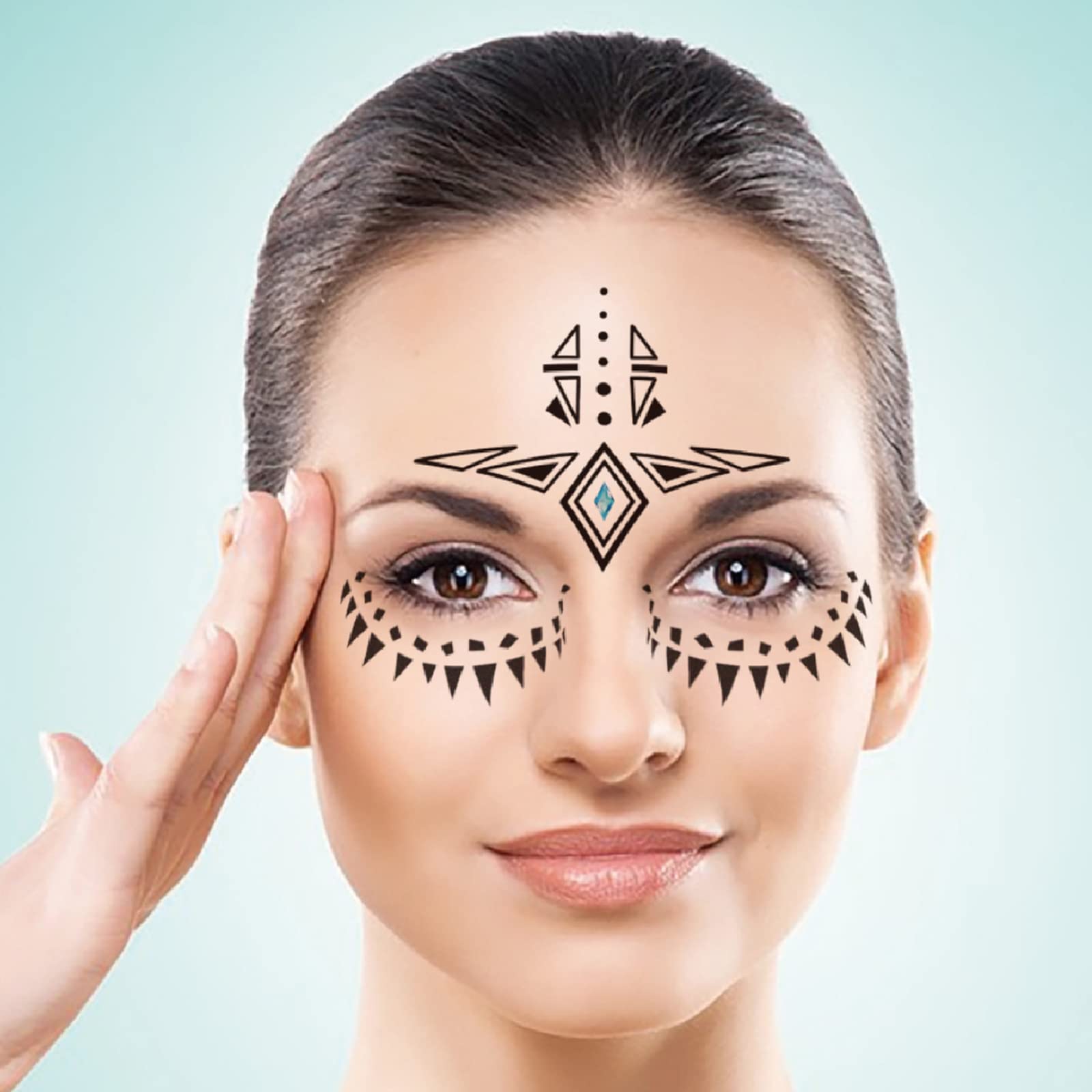 Native American Face Makeup