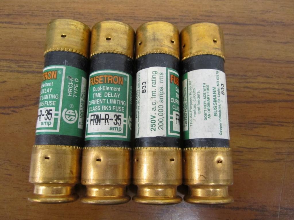 Fusetron FRN-R-35 Fuse FRNR35 (Pack of 4): Amazon.com: Tools & Home ...