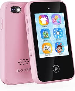 Amazon.com: dancingcow Kids Smart Phone Toy for Girls 3-8 Year Old, MP3 ...