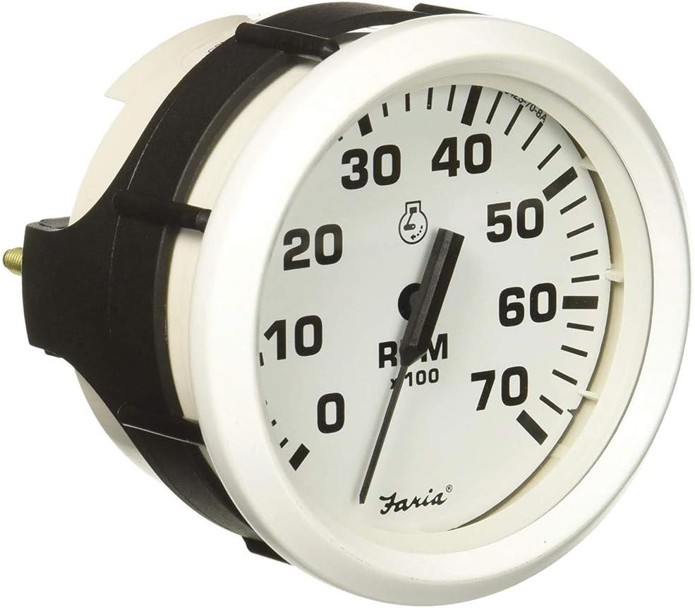 Amazon.com: Faria Beede Instruments 32905 Euro Tachometer 7 Gauge All ...