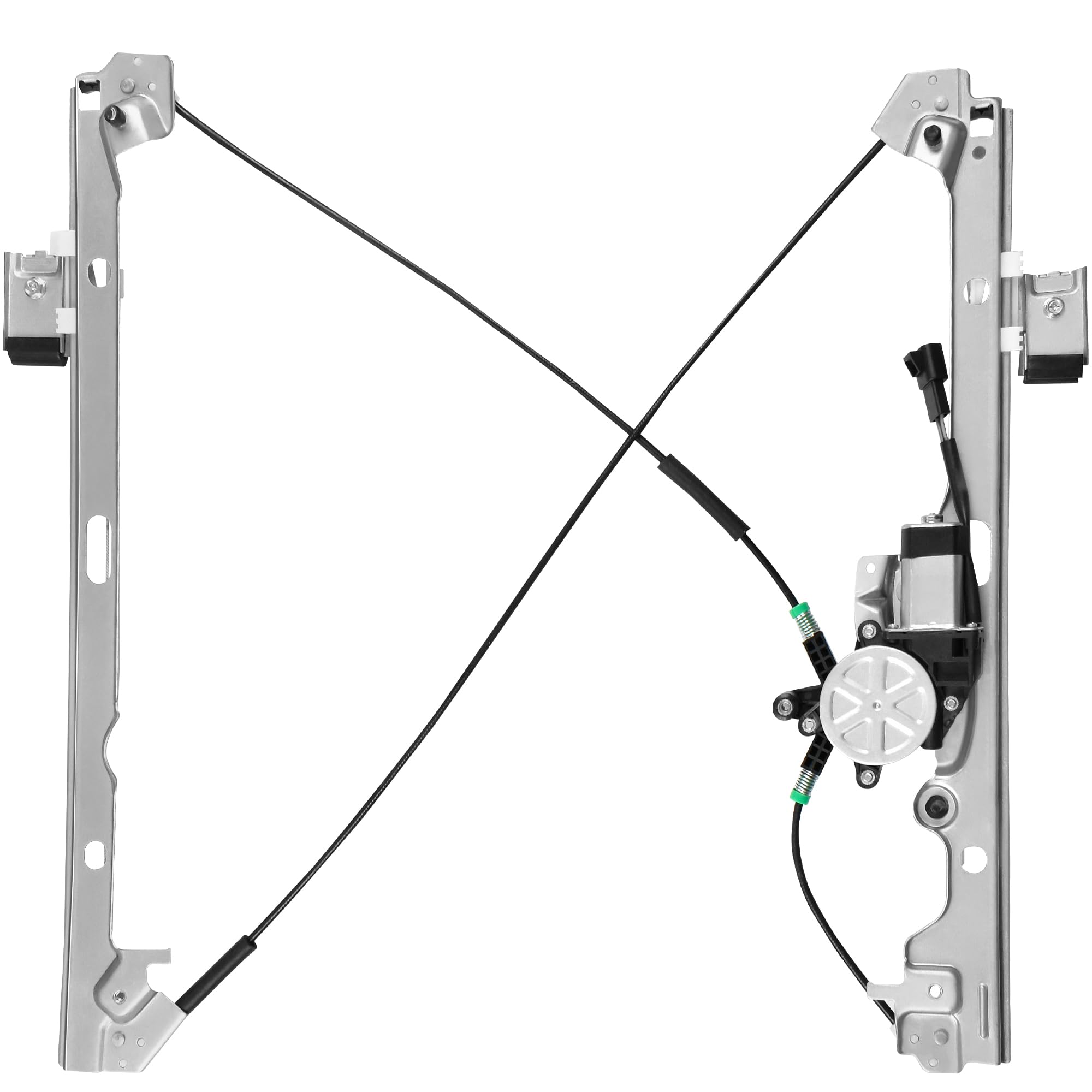 Front Passenger Side Power Window Regulator with Motor (2 Pins) Fit for ...