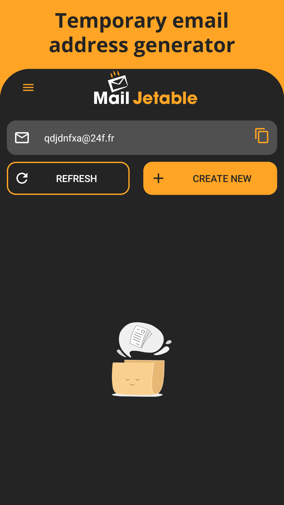 Mail-Jetable : Temp Mail - App on Amazon Appstore