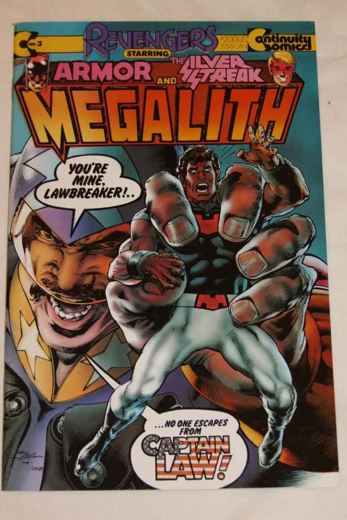 The Revengers featuring Megalith No. 3, November 1986: Neal Adams ...