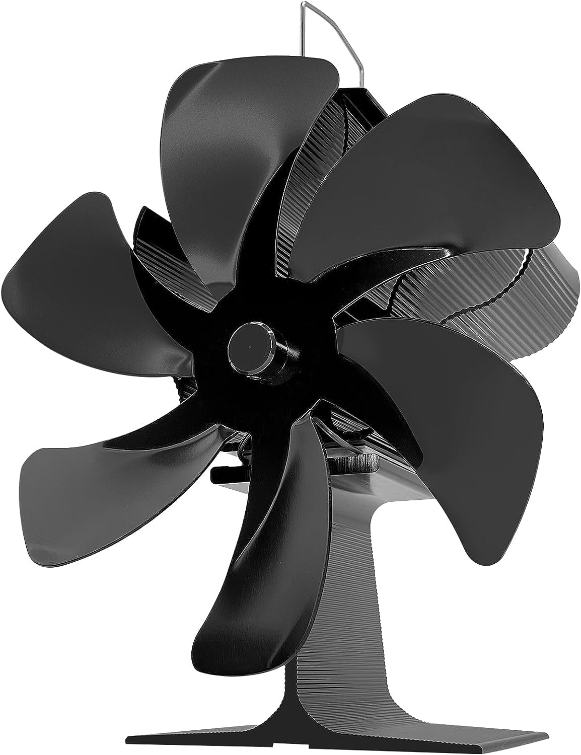 snsok Stove Fan Log Burner Fan Upgrade 10 Blades Heat Powered Eco ...