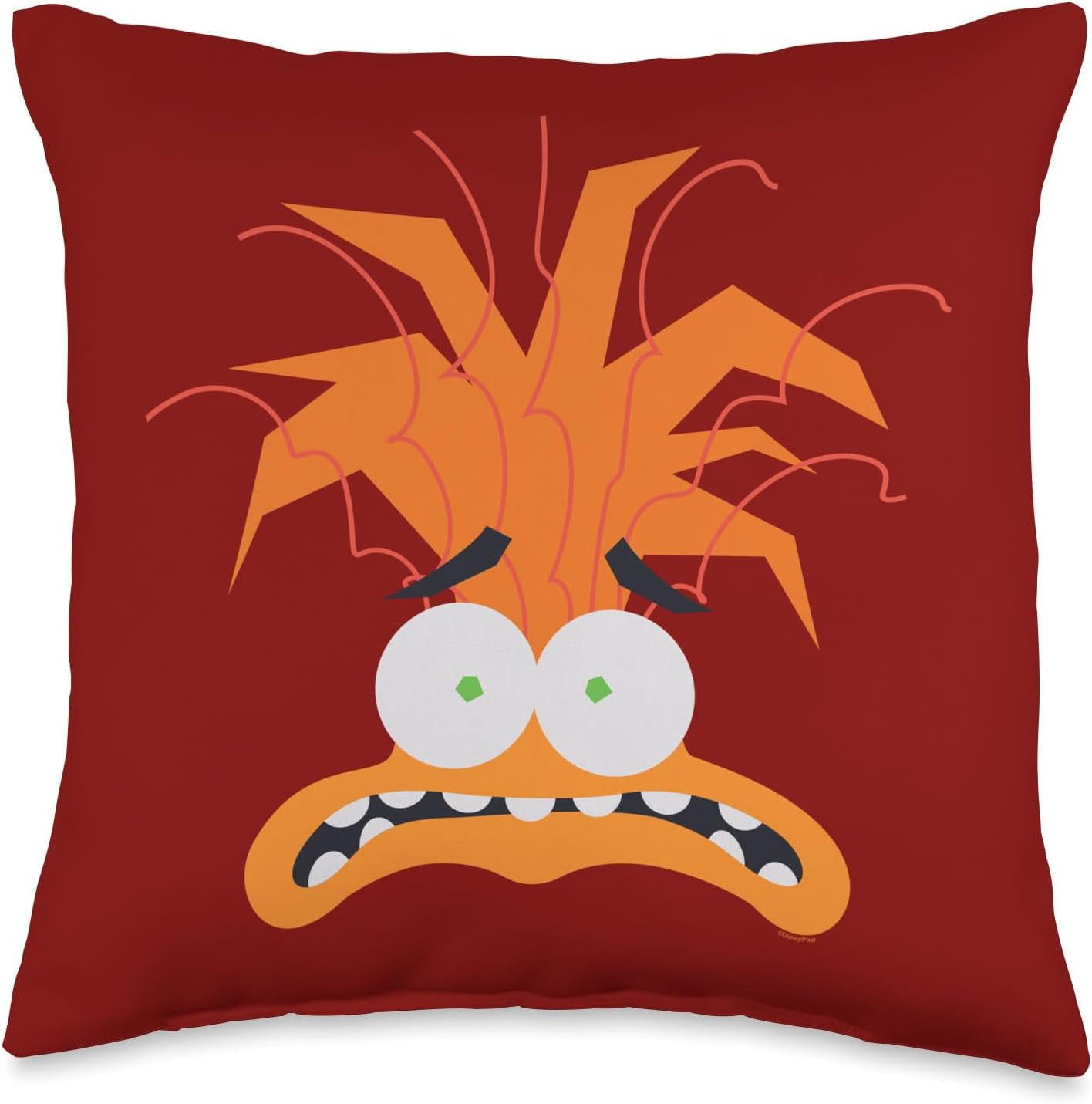 Amazon.com: Disney and Pixar’s Inside Out 2 Anxiety Big Face Throw ...