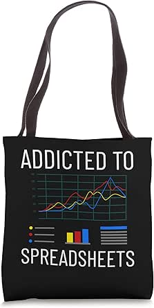 Amazon.com: Spreadsheet Calculator Software Budget Templates Tote Bag ...
