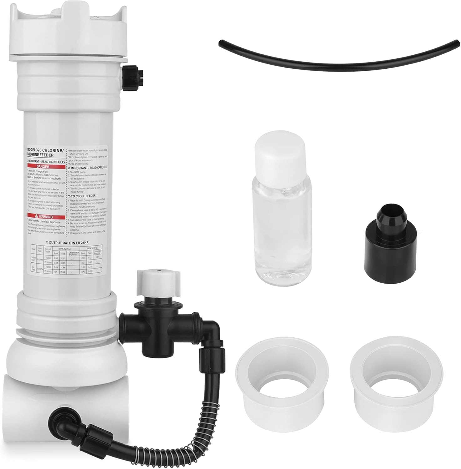 Amazon.com: Upgraded 320 Pool Chlorinator Automatic Chlorine/Bromine ...