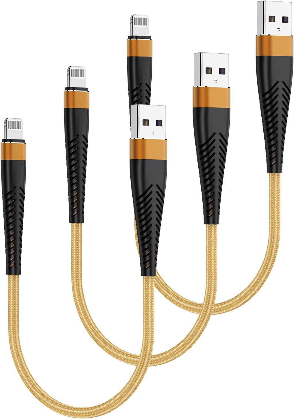 Amazon.com: 3Pack 7 inch iPhone Charger Cable, [Apple MFi Certified ...