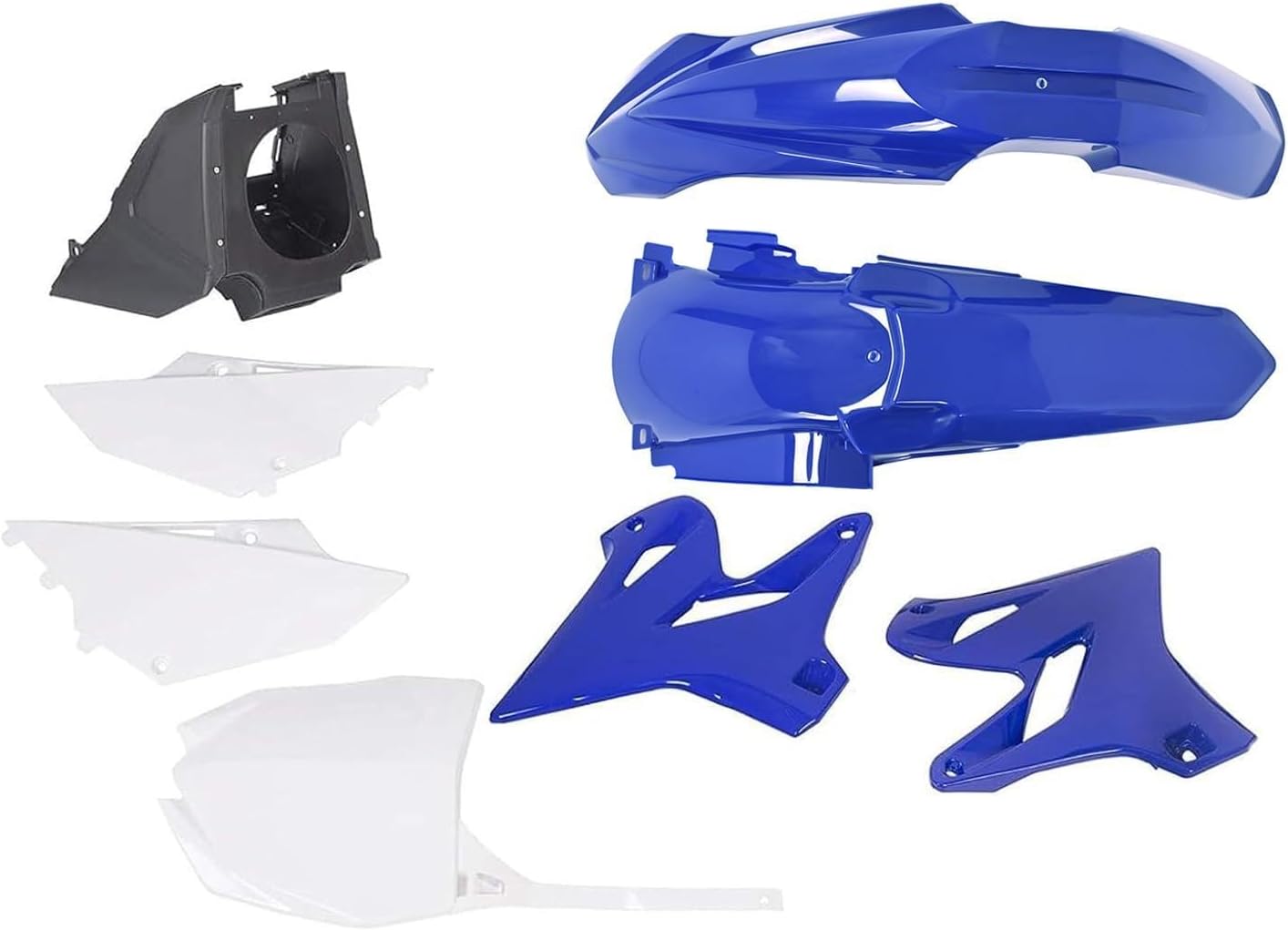 Amazon.com: KUAFU Plastic Kit Compatible with 2002-2020 Yamaha YZ125 ...
