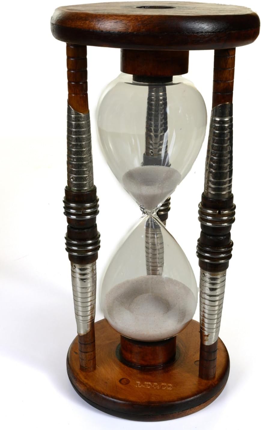 15 Minute 'Hour' Glass Wooden Timer made from Antique Wooden Bobbin (15 ...