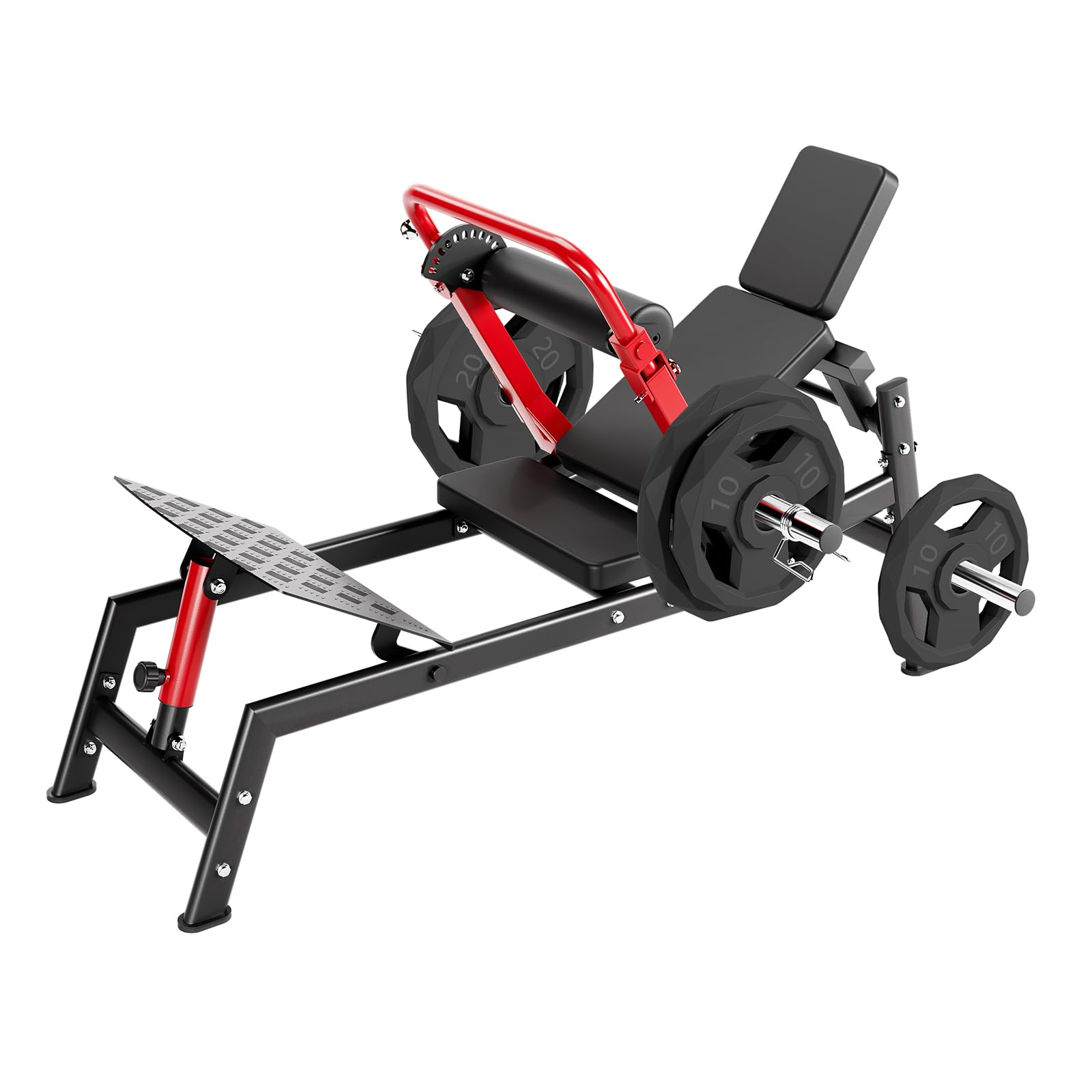 Hip Machine Hip Thrust Machine, 900LBS Capacity Plate-Loaded Martinique ...