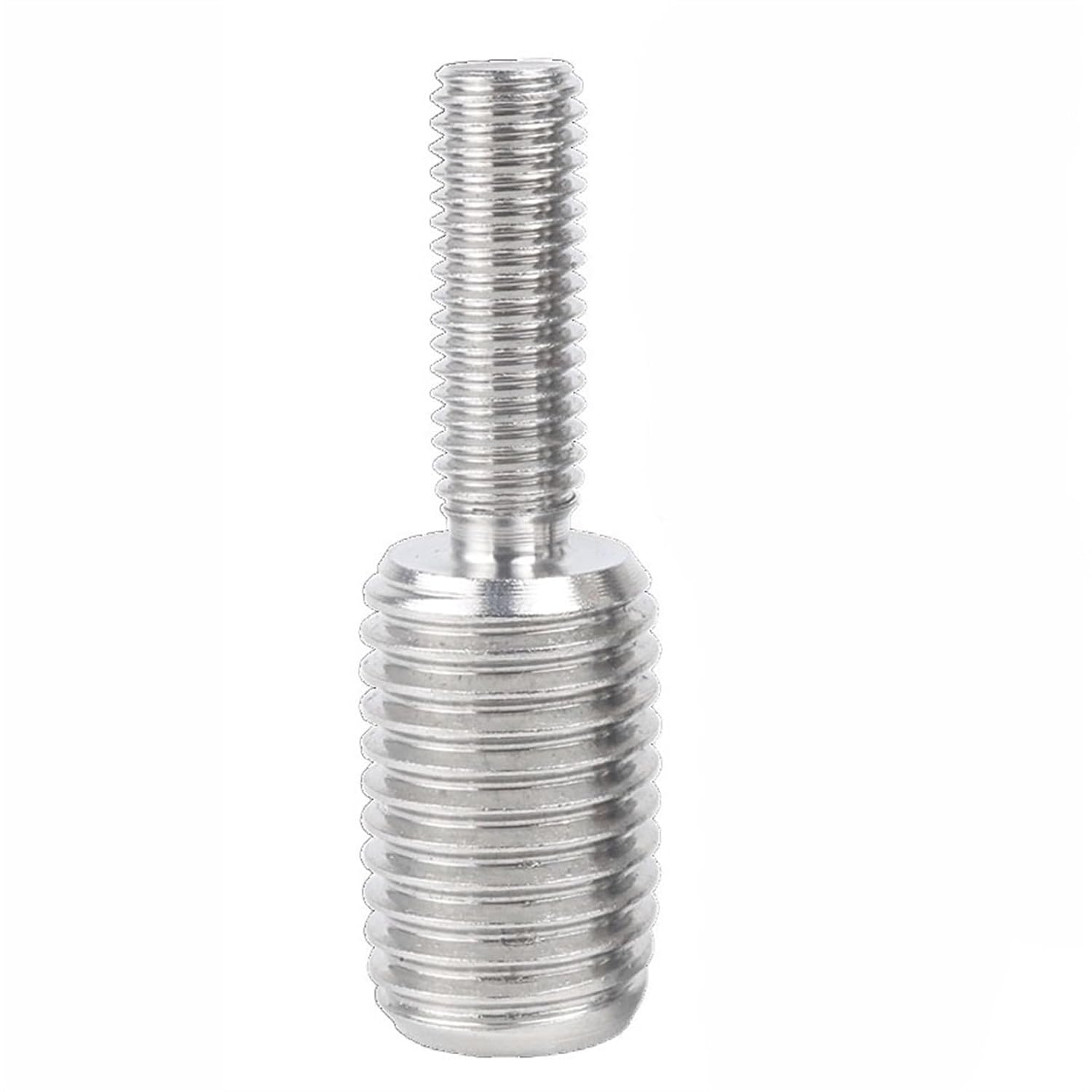 Amazon | ねじバックラッシュ 304 ステンレス鋼変換ねじ減速ねじボルト M4 M5 M6 M8 M10 M12 M16 両端頭なしねじボルト スクリュー台形 (Size : M3x4 ...