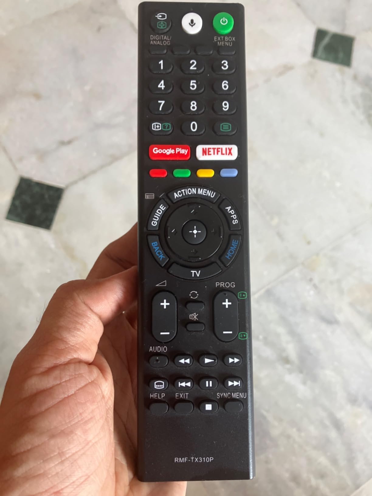 Buy ALLIMITY RMF-TX310P Replacement Voice Remote fit for Sony TV KD ...