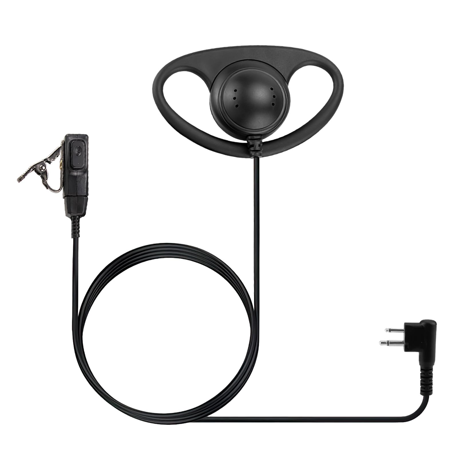 tinshow 2 Pin Radio Earpiece for Walkie Talkie Compatible with Motorola ...