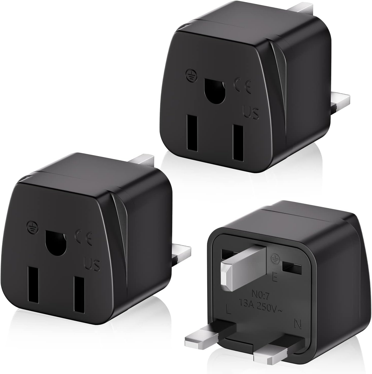 Xoltz USA to UK Adapter Plug Socket Converter From US, America, Mexico ...