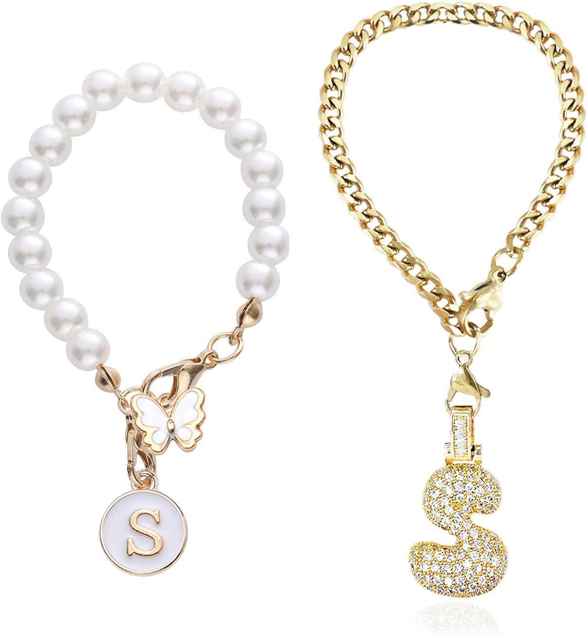 Amazon.com: Cup Charms for Stanley Handle- Letter Charms Accessories ...