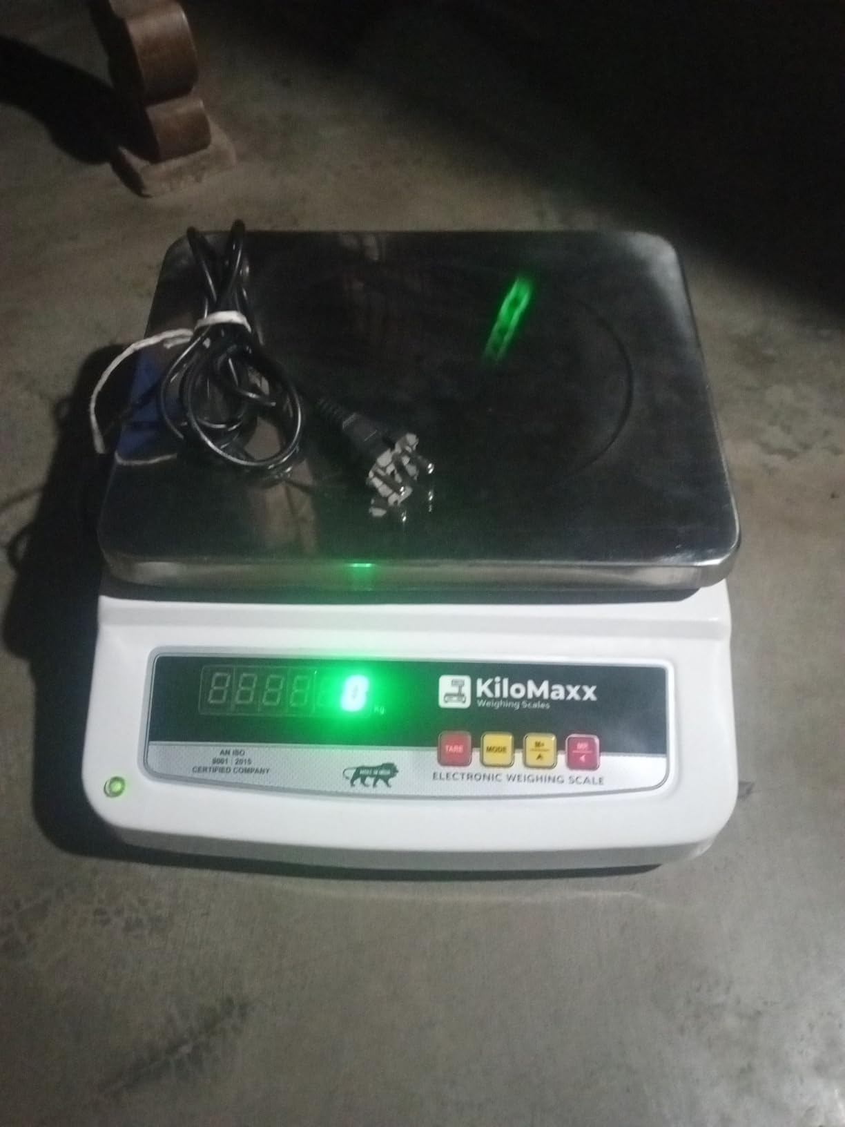 KiloMaxx KM-27, 50kg x 1g Electronic Weighing Machine/Scale with Front ...