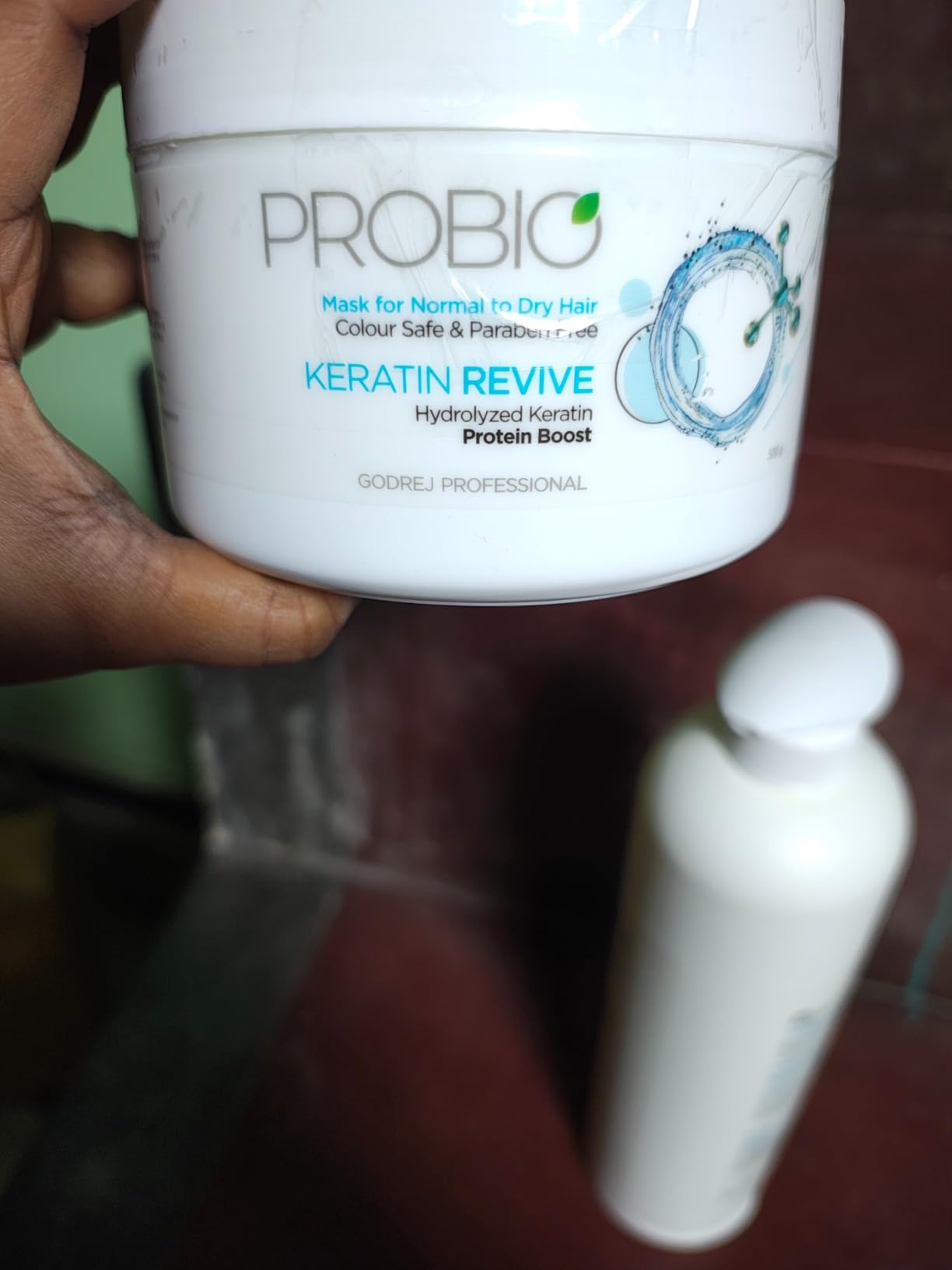Probio Keratin Revive Shampoo (1000ml) and Probio Keratin Revive Mask ...