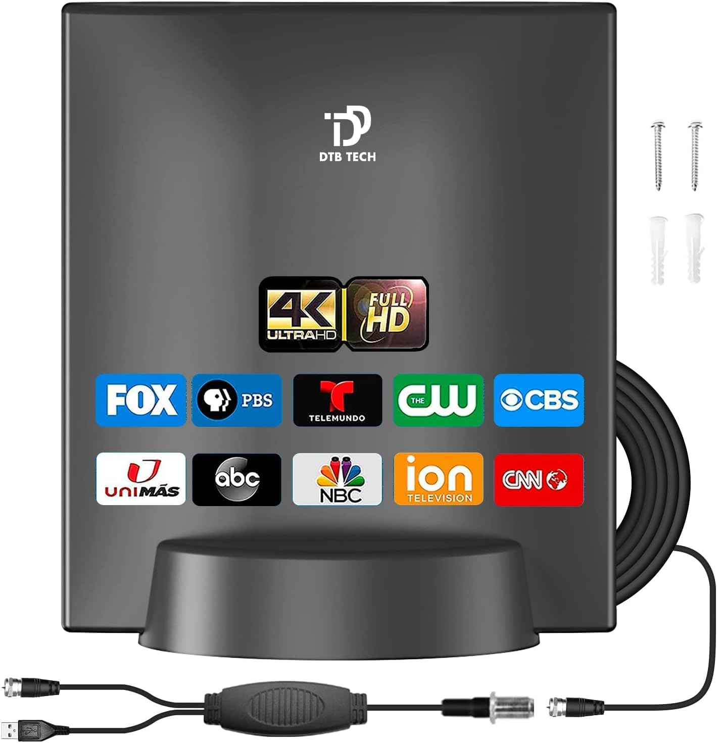Amazon.com: Digital Antenna for Smart TV Indoor,TV Antenna Indoor,TV ...