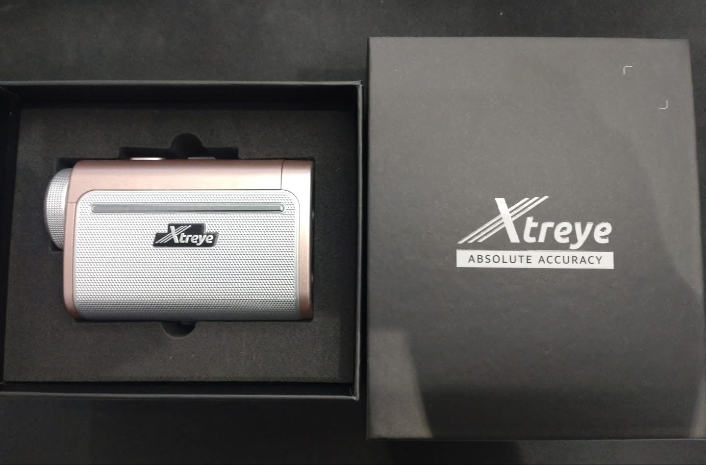 Amazon.co.jp: エクストレイ(Xtreye) Q1 ゴルフレーザー距離計 0.3秒計測 手ブレ補正 高低差測定機能 振動でお知らせ スキャンモード搭載 シルバー : スポーツ＆アウトドア