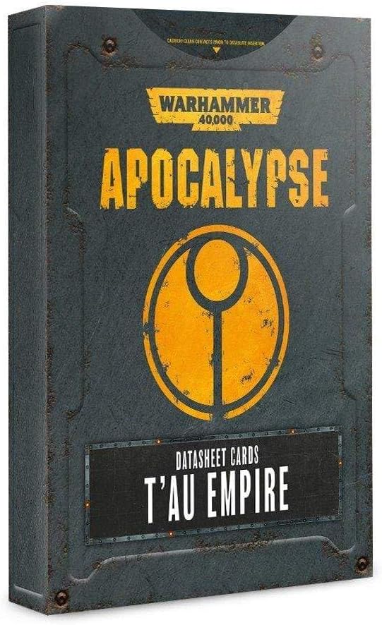 Amazon.com: Warhammer 40K: Apocalypse Datasheets - Tau Empire