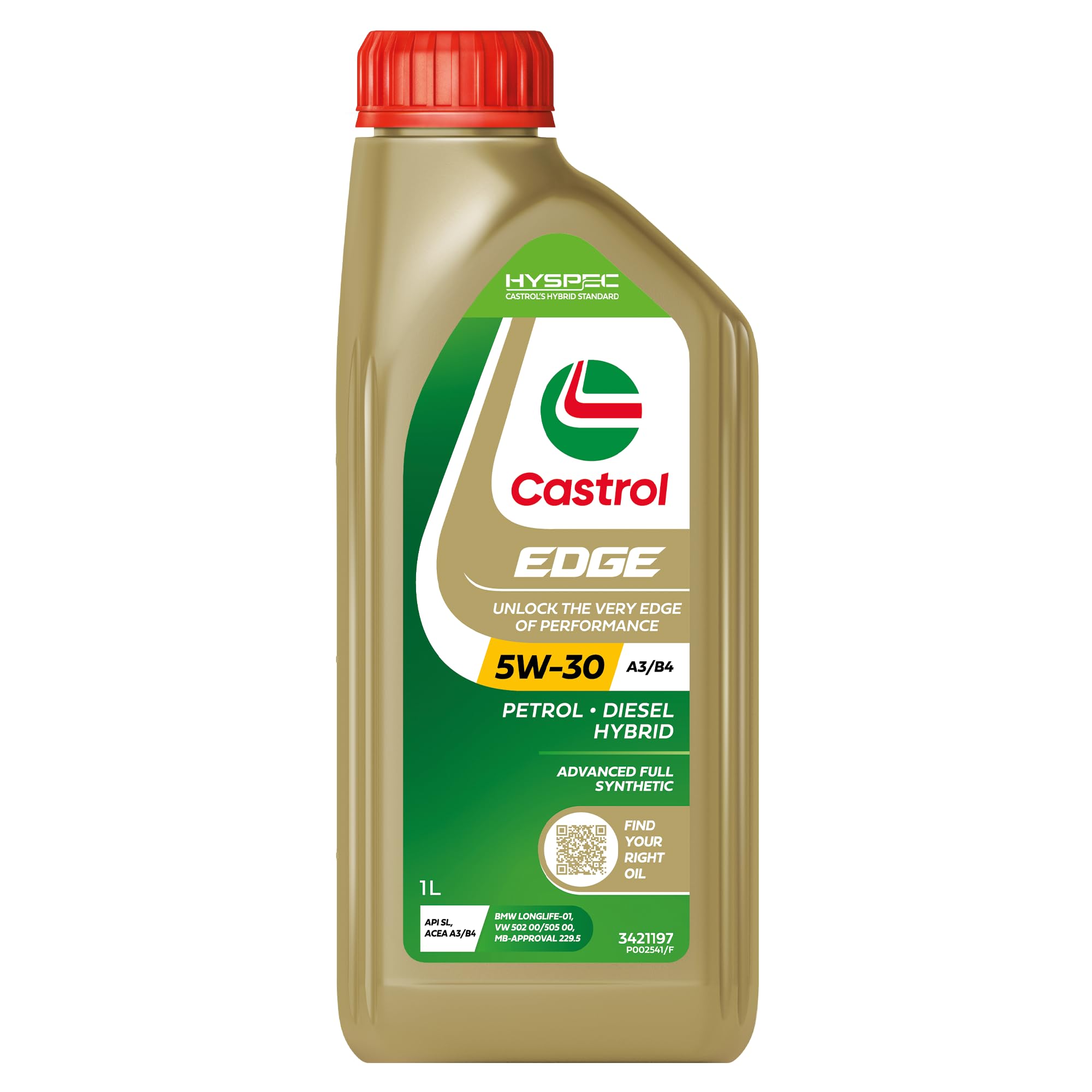 Castrol Edge 5W-30 A3/B4 Engine Oil 1 Litre: Automotive: Amazon.com.au