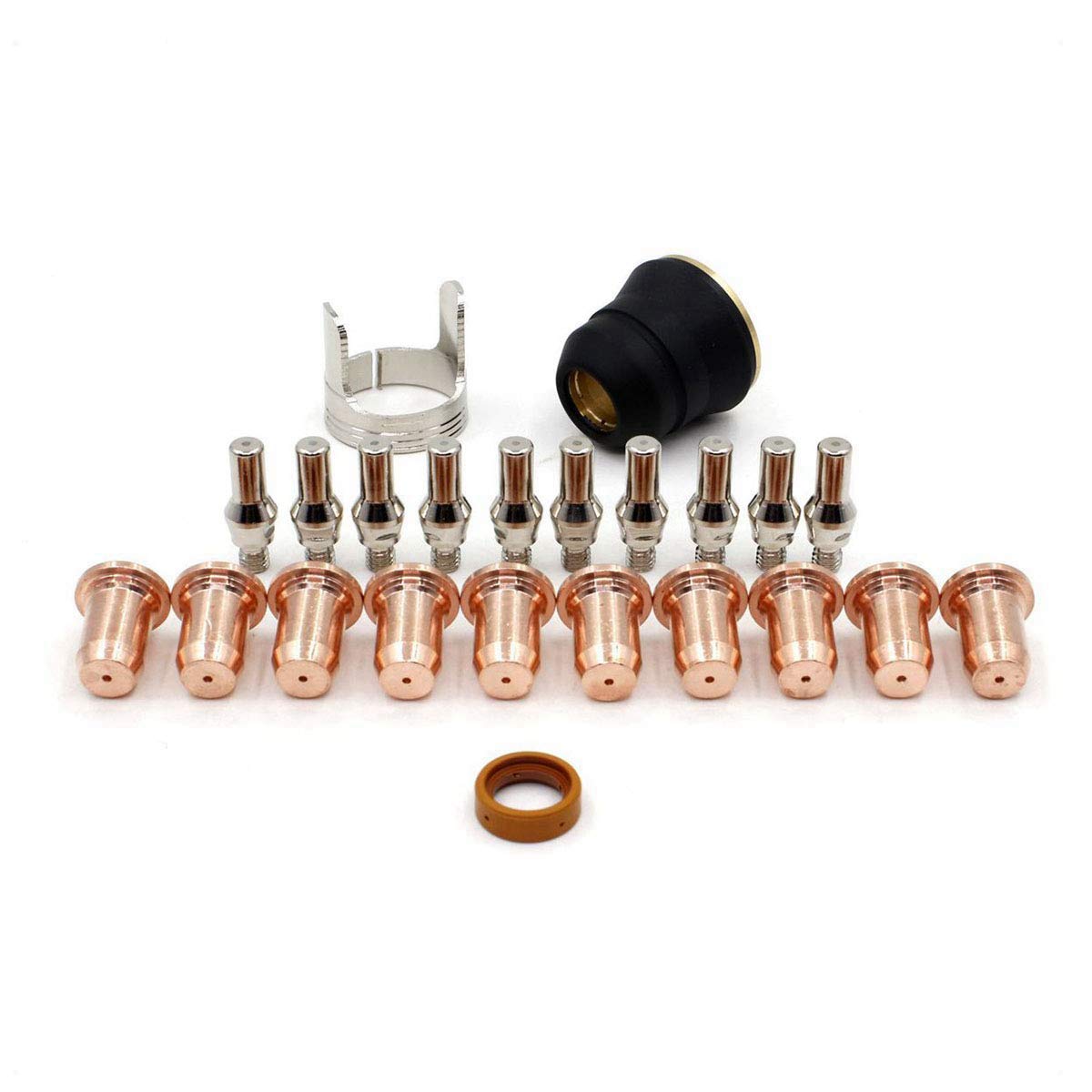 WeldingStop Tip 1.1mm .043'' Electrode Swirl Ring Shield Cap Standoff ...