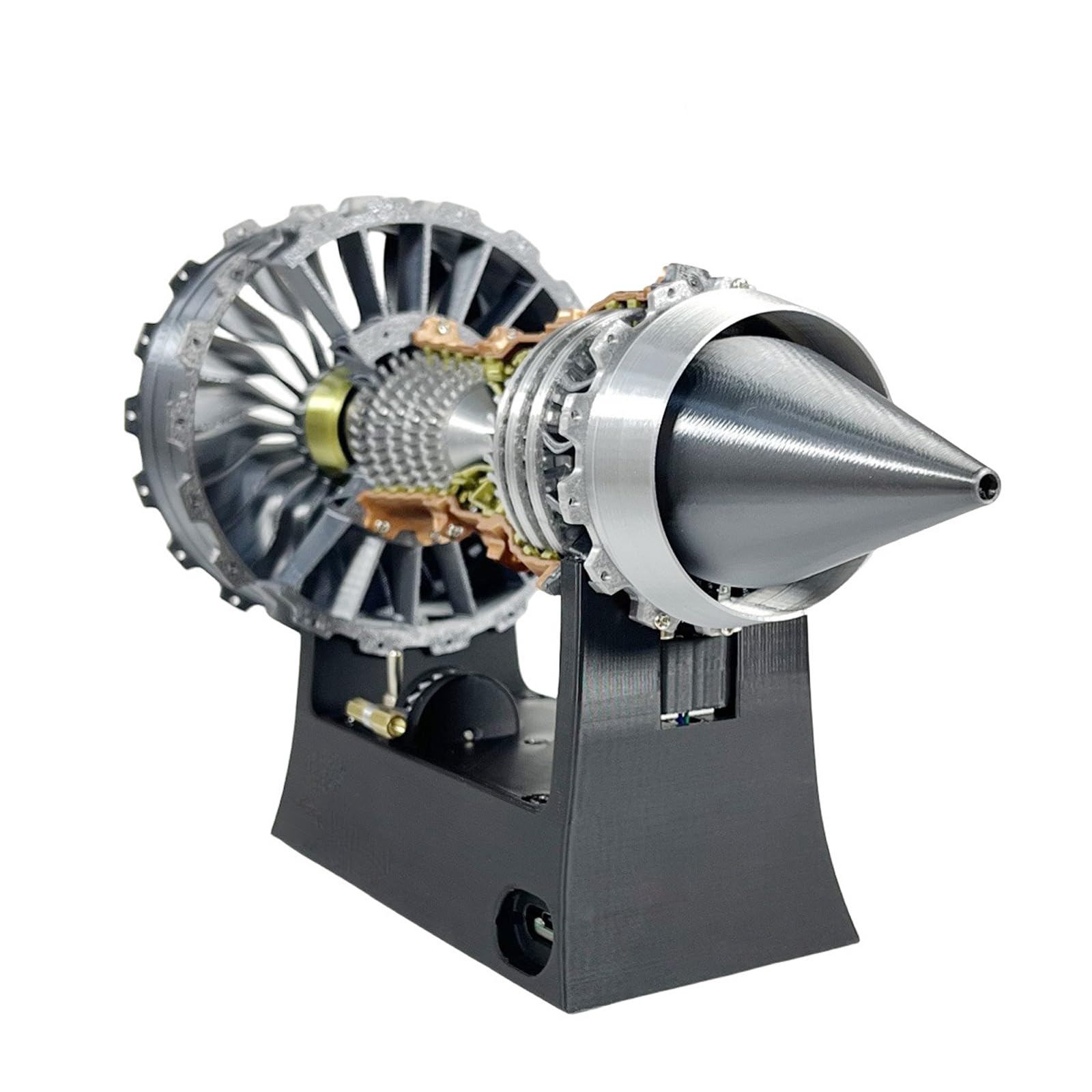 3d Model Aircraft Engine Kit Turbojet Engine Model Turbofan Engine ...