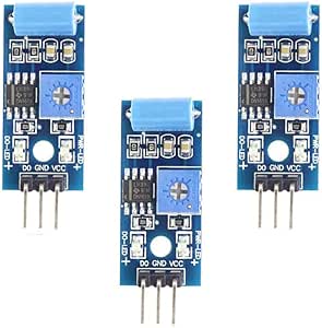 Amazon.com: AIMPGSTL 3Pcs SW-420 Vibration Sensor Module Vibration ...