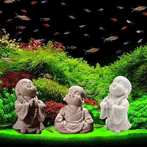Amazon.com: SUPVOX Aquarium Monkey Kings Statue Fish Tank Decorations ...