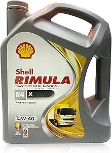 Shell 15W40 Rimula Engine Oil 4 Liters, 4-Pack : Buy Online at Best ...