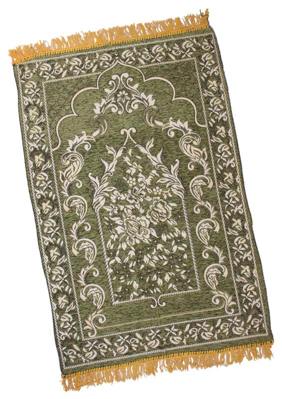 Buy ADIRNY Cotton Prayer Mat Musalla Janamaz for Namaz Muslim 44x28 ...