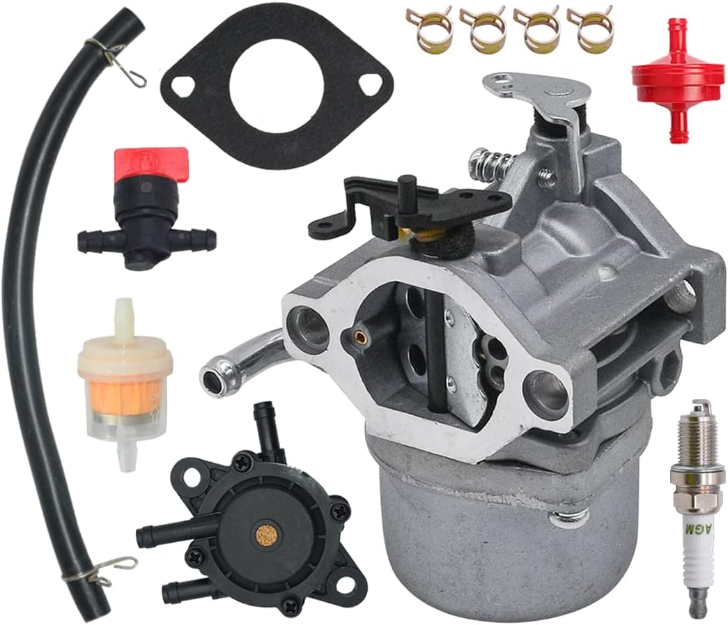 Amazon.com: Powtol 590399 Carburetor for Brigg and Straton 796077 Lawn ...